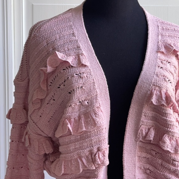 Zara | Sweaters | Textured Weave Knit Cardigan | Poshmark